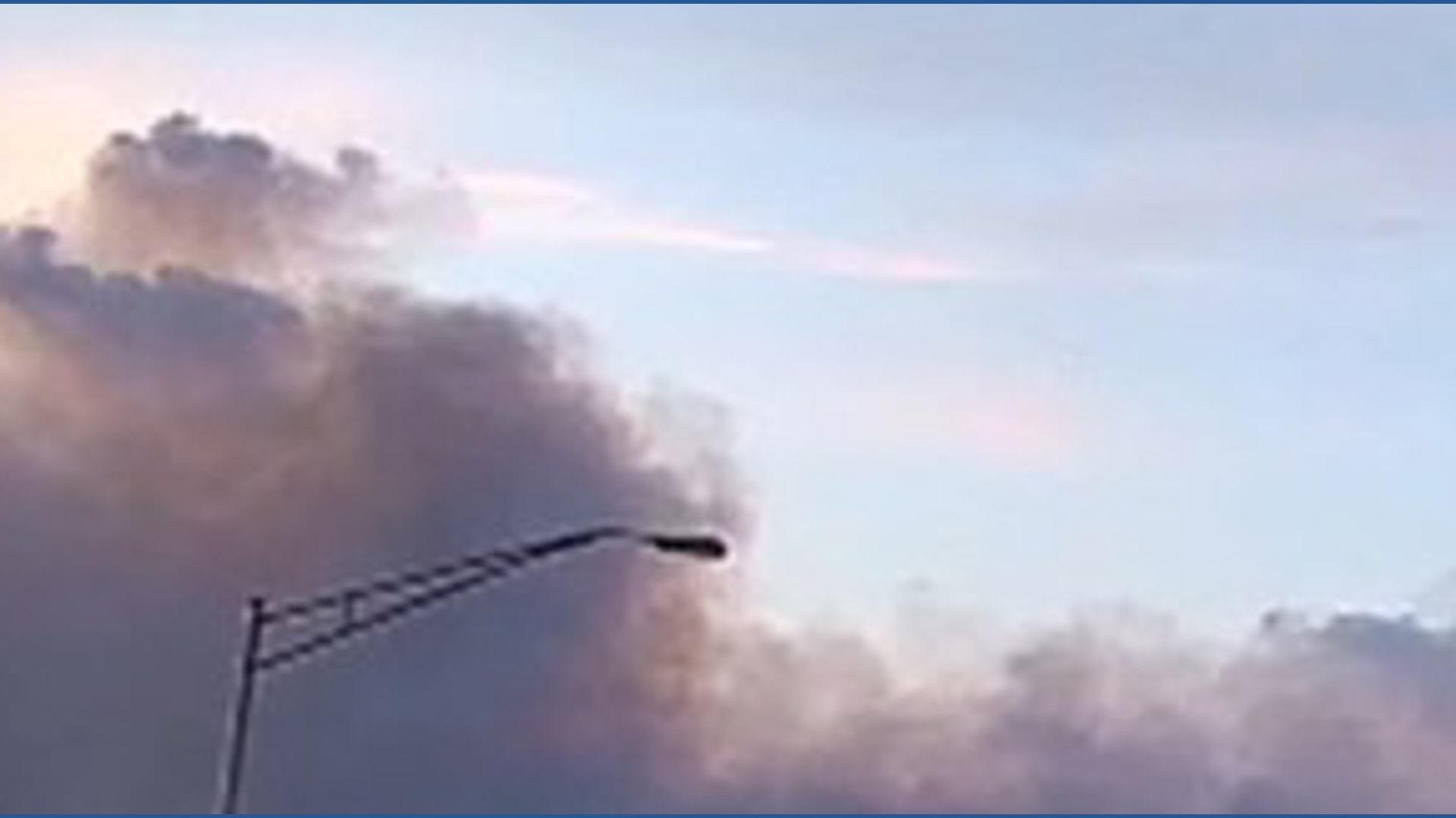 Timelapse shows smoke from wildfires burning in Miami-Dade County