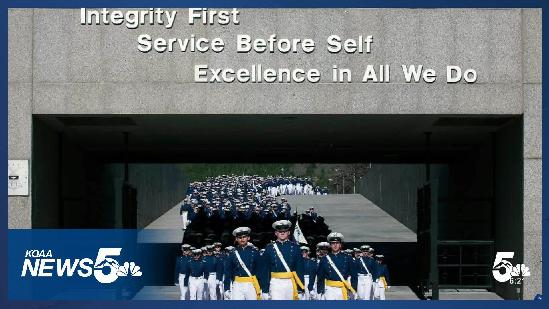 Air Force Academy updating core values ramp to reflect institution's role