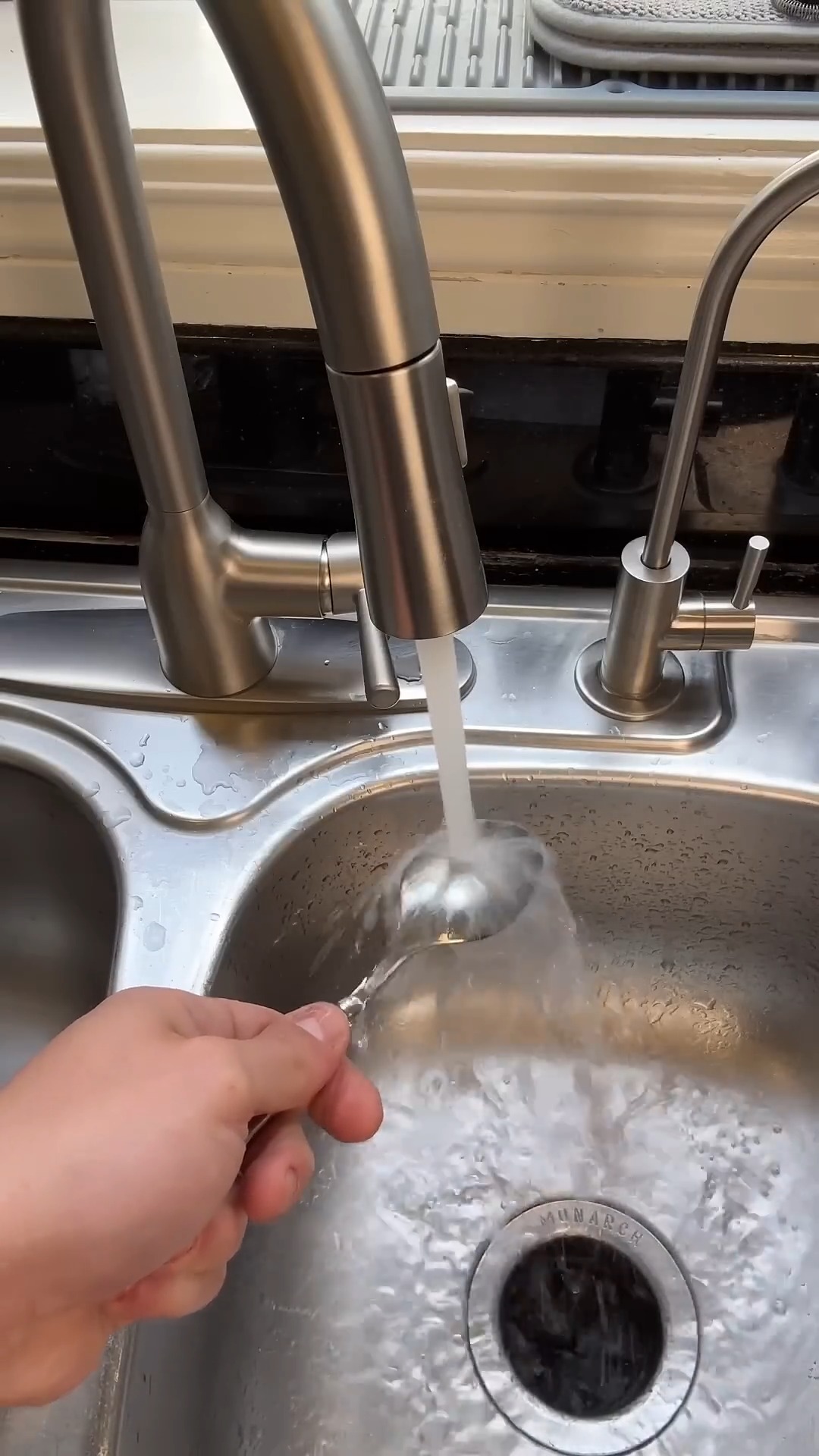 When you wash a spoon