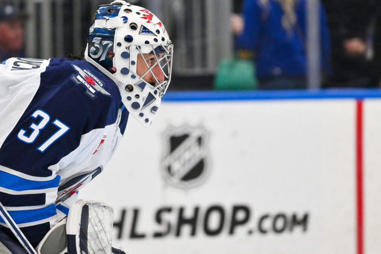 Jets keep Isaac Poulter around while Connor Hellebuyck’s future remains ...