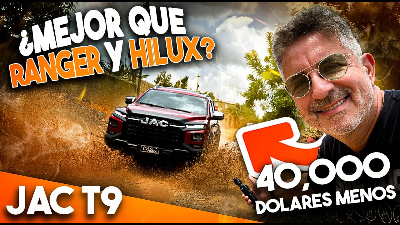 2025 JAC T9 ¿Camioneta a la mitad del costo? ¿SERA LA MEJOR 4X4?