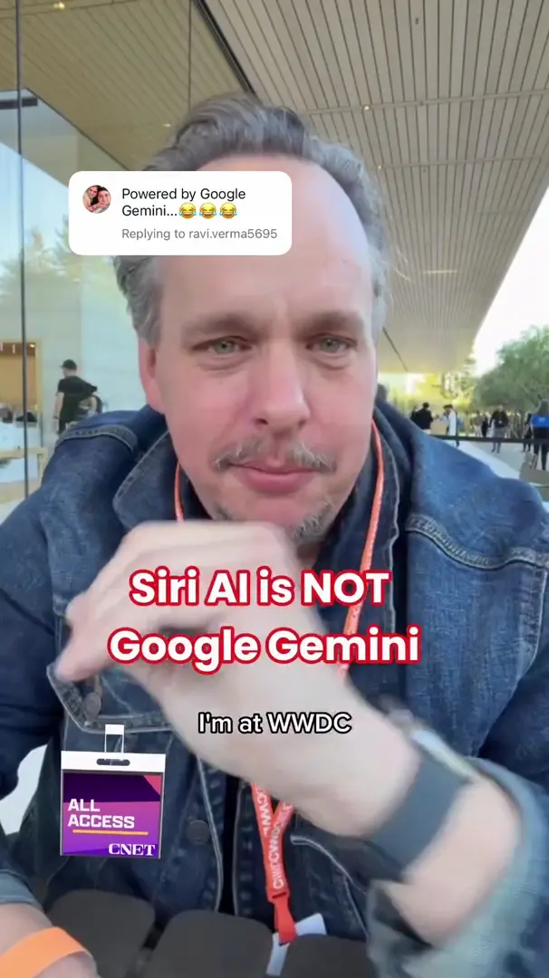 Siri AI is not Google Gemini