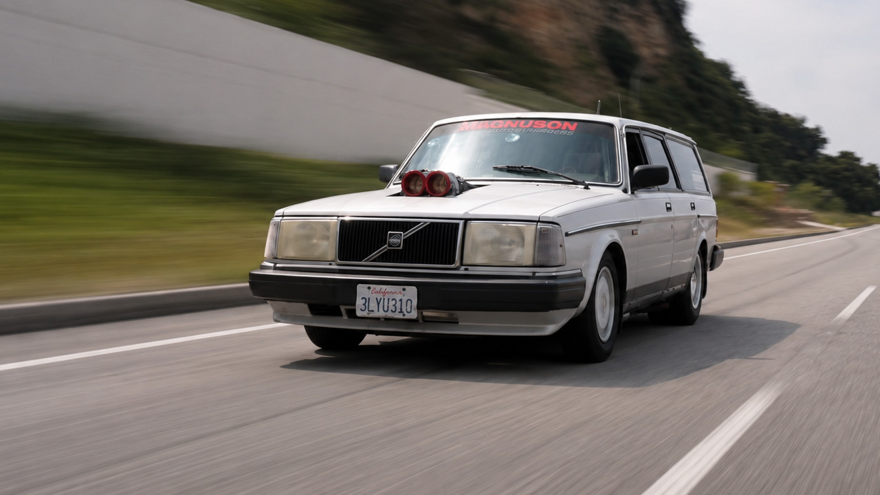 This $2,000 Volvo wagon becomes a 1,300 HP monster