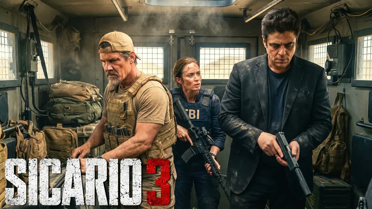 Sicario 3 (2026) Emily Blunt & Josh Brolin