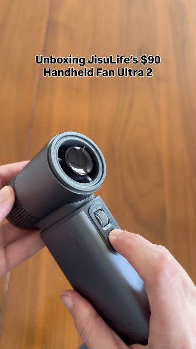 Unboxing JisuLife’s $90 handheld fan Ultra 2