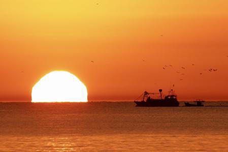El sol de los pescadores en Begur