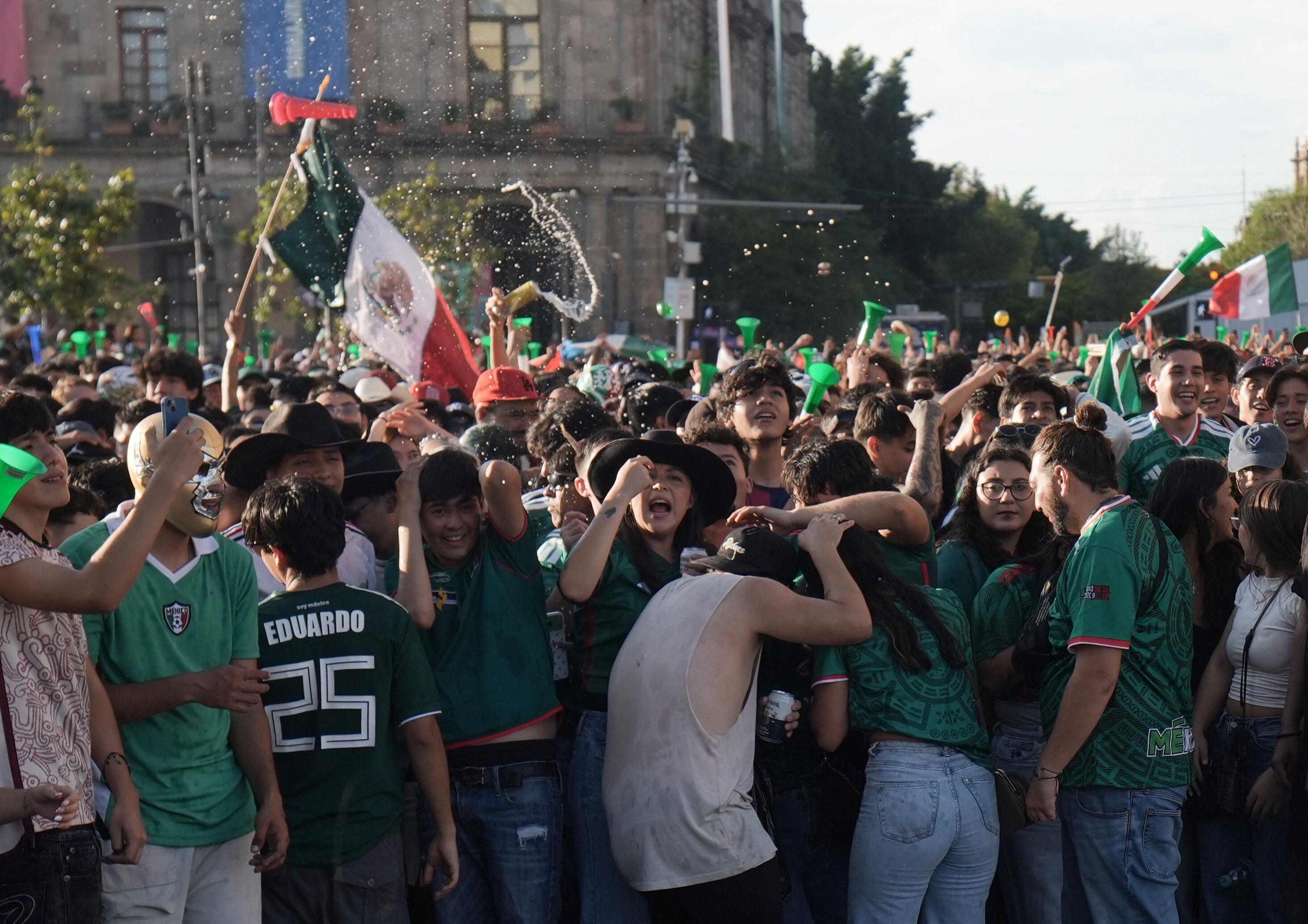 Mexico's World Cup victory ignites festive celebrations in Guadalajara
