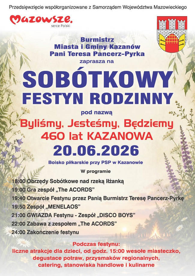 Sobótkowy festyn rodzinny w Kazanowie. Disco Boys gwiazdą święta 460 ...