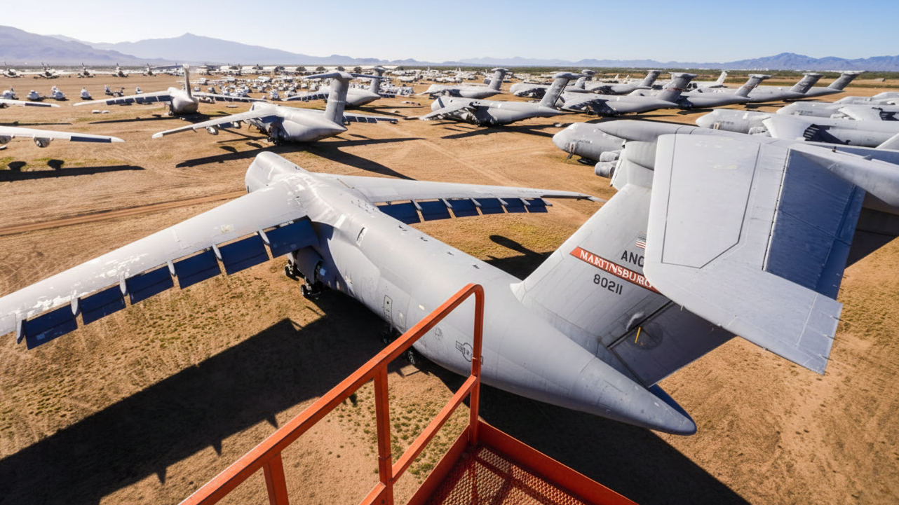 Why the US keeps 3,000 warplanes hidden in the Arizona desert