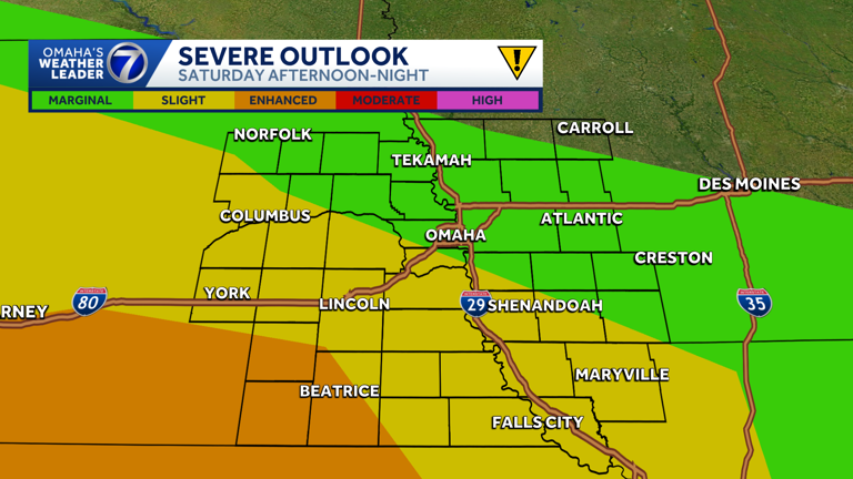 Chance for strong storms, heavy rain Father's Day weekend