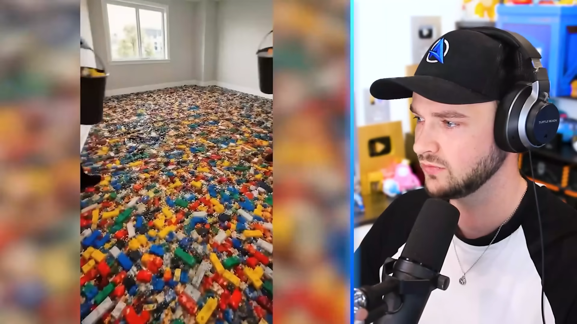 Busted! This LEGO wall was actually fake