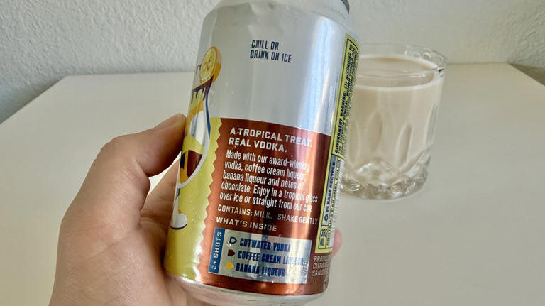Cutwater's banana mudslide canned cocktail will have you feeling like a ...