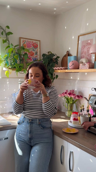 Sunny days at home and my cozy morning routine