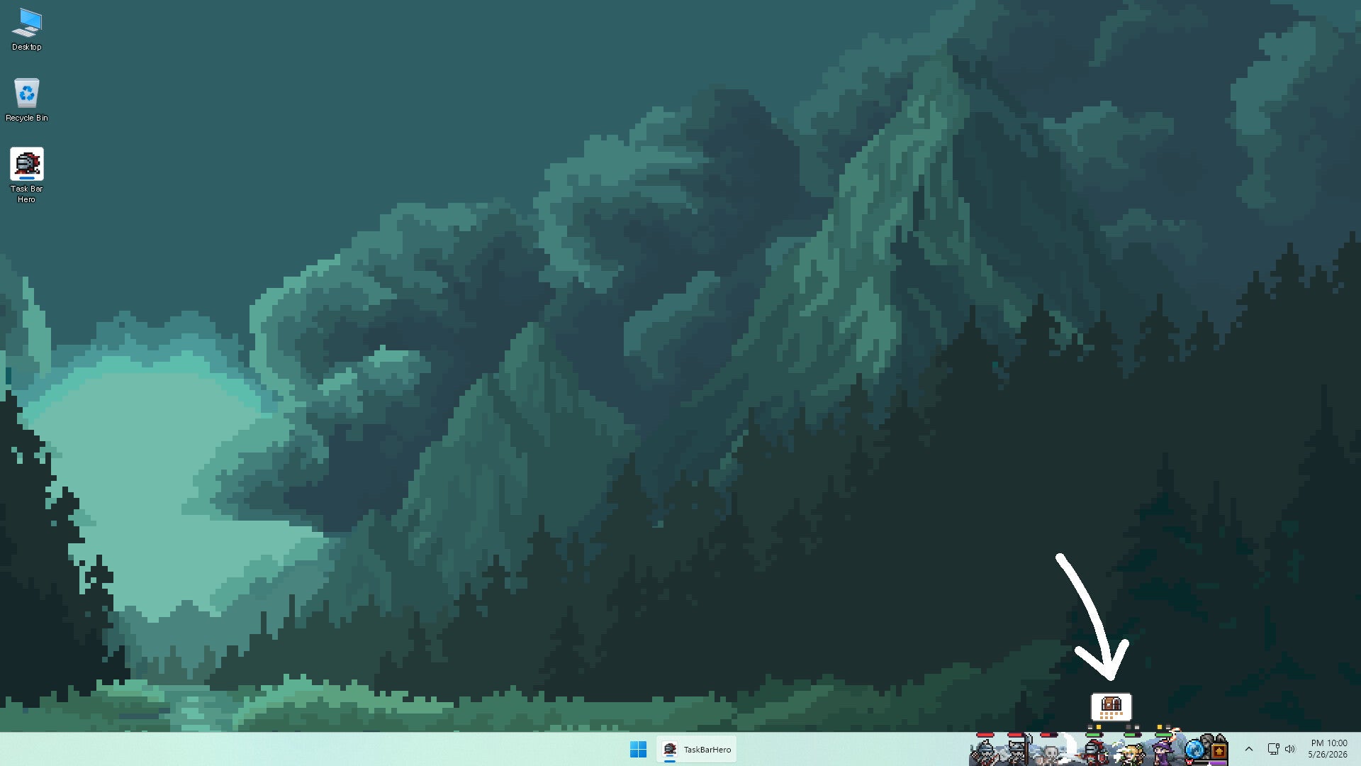 TBH: Task Bar Hero screenshots