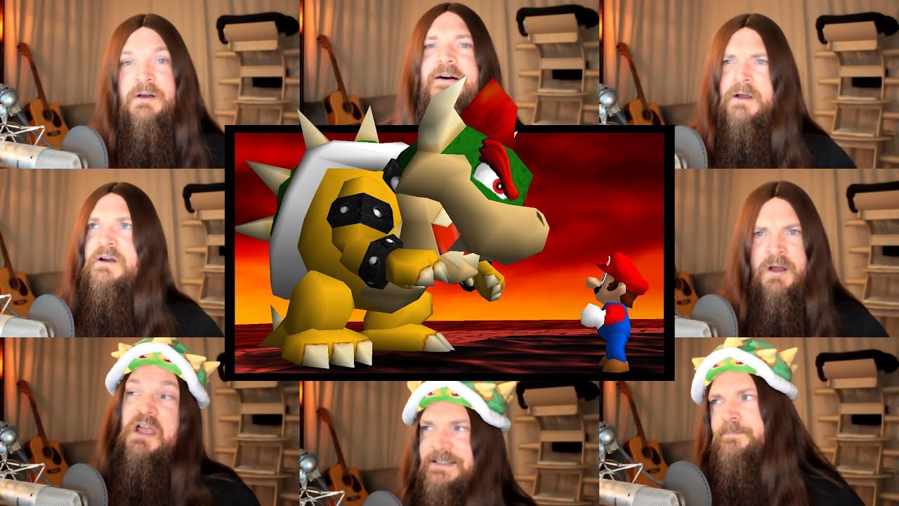 Super Mario 64 - Bowser's theme acapella!