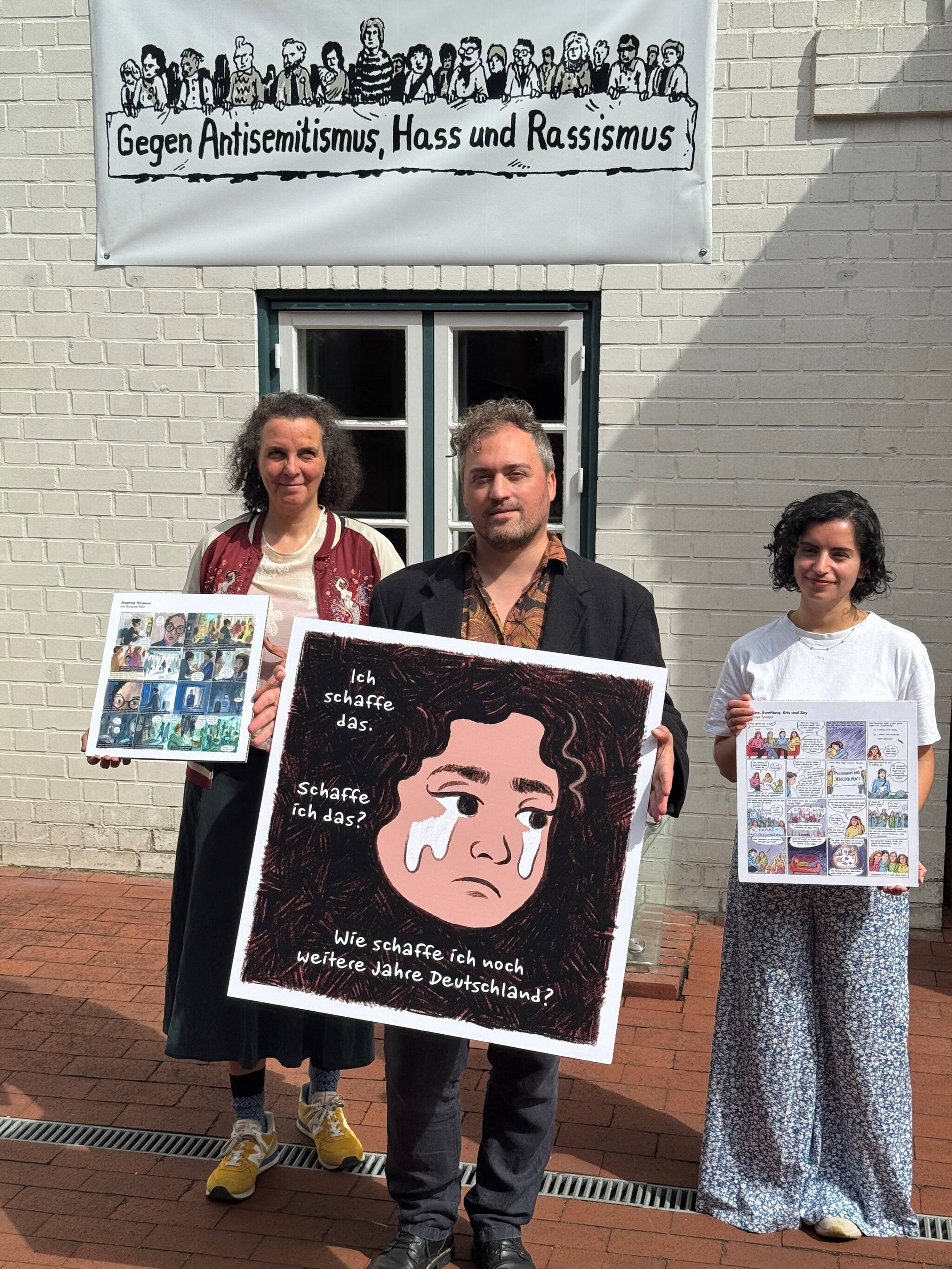 Comics zu Hamas-Überfall und Gaza-Streifen: Neue Ausstellung im ...