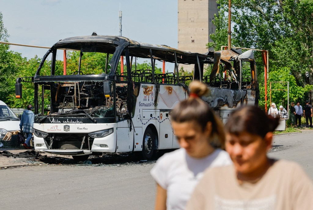 Drone strike on youth football team bus could drag Belarus into war