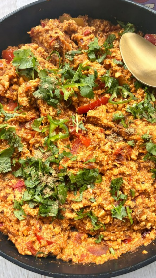 Festive paneer bhurji perfect for Diwali celebrations