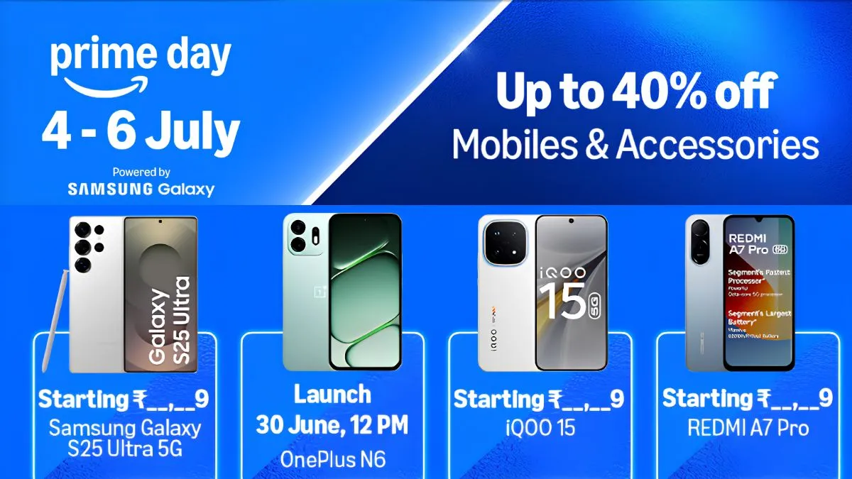 Amazon Prime Days 2026: Latest smartphone launches and expected deals ...