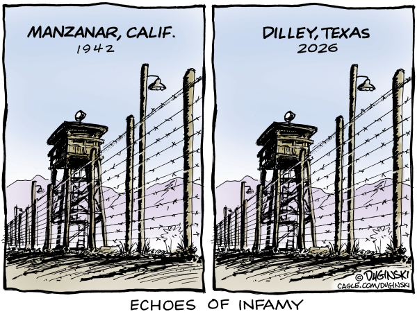 The latest political cartoons from Paul Duginski