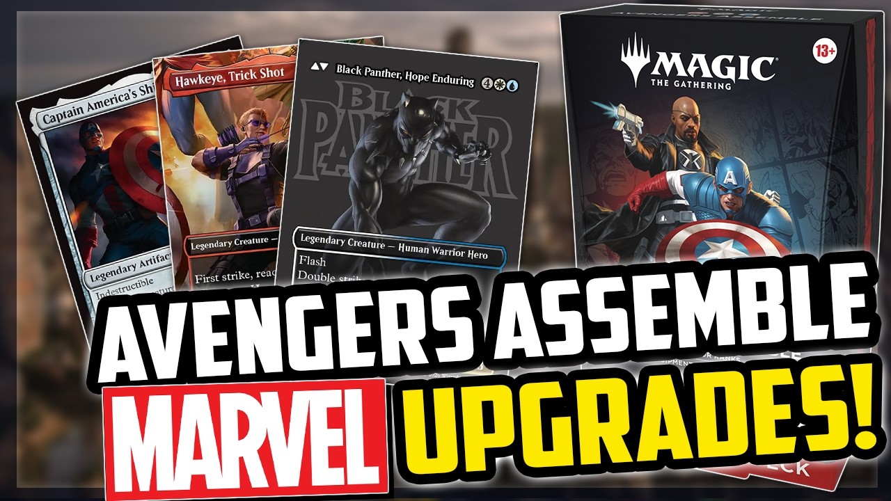 How to upgrade in Avengers Assemble with Marvel cards only