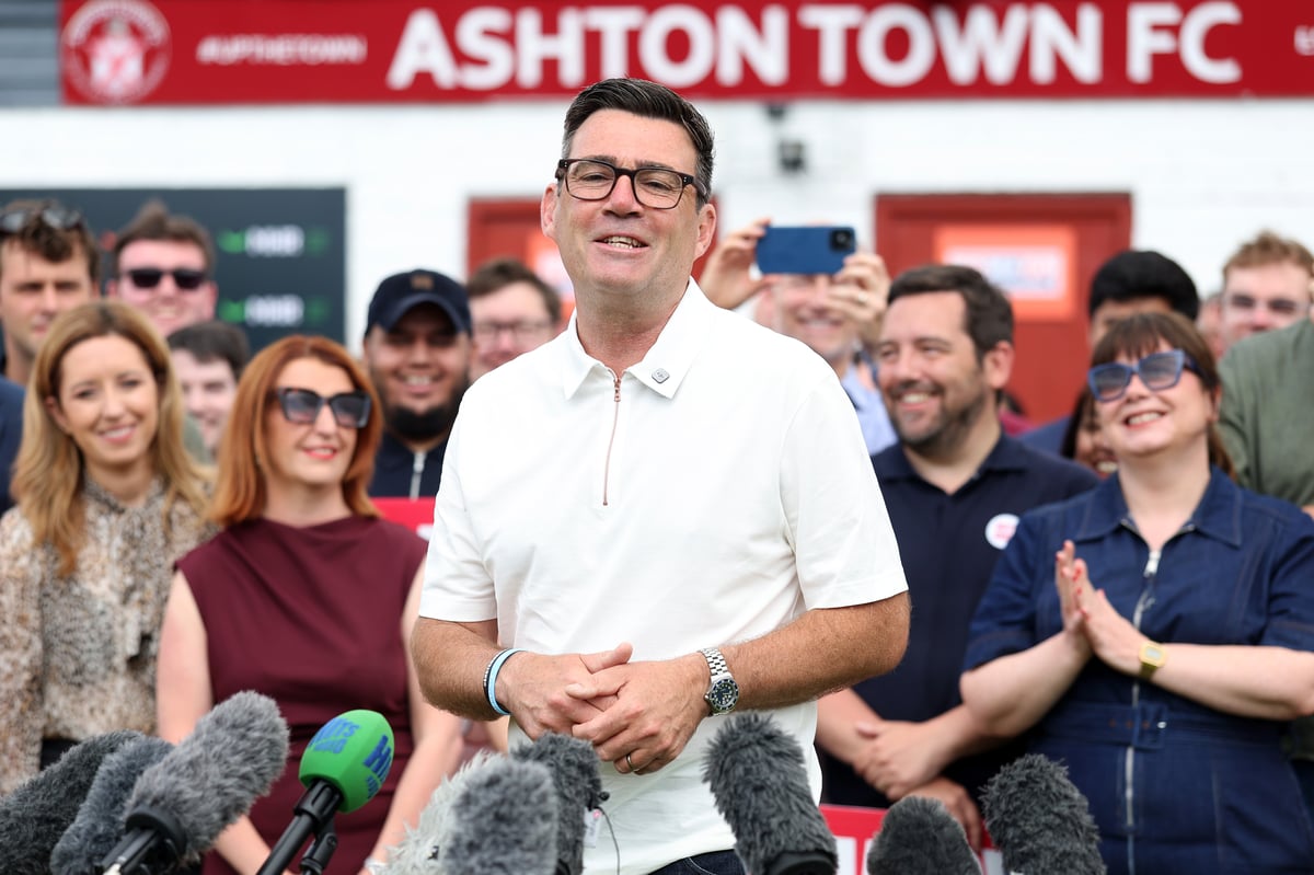 Burnham vows 'new path for Britain' as he storms towards no10 - LIVE