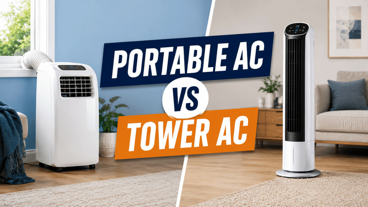 Portable AC vs tower AC: Price, electricity consumption, maintenance ...