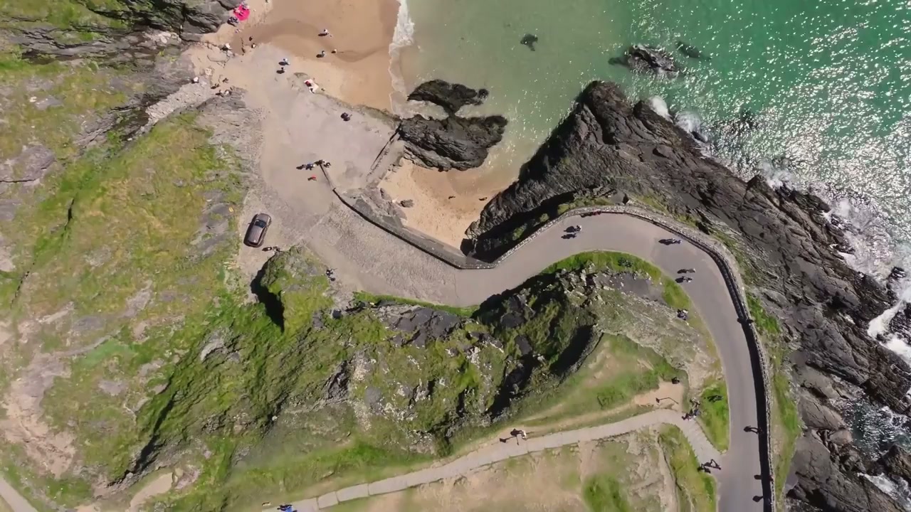 Dingle, Ireland: Drone views of wild Atlantic coast
