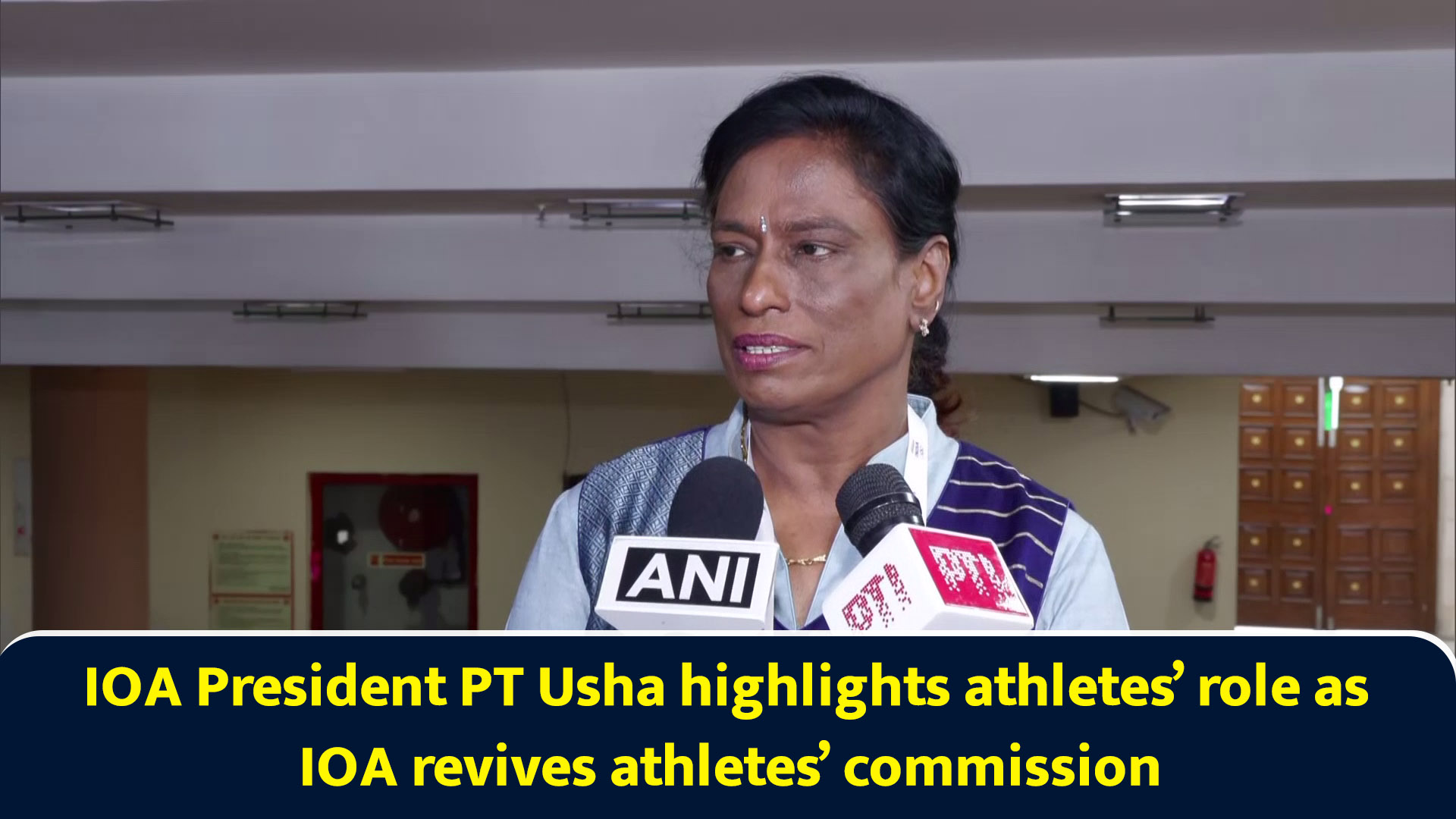 IOA president PT Usha highlights athletes’ role as IOA revives athletes ...