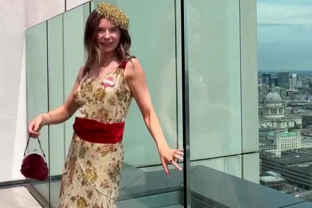 Georgia Toffolo's obscene Ascot outfit
