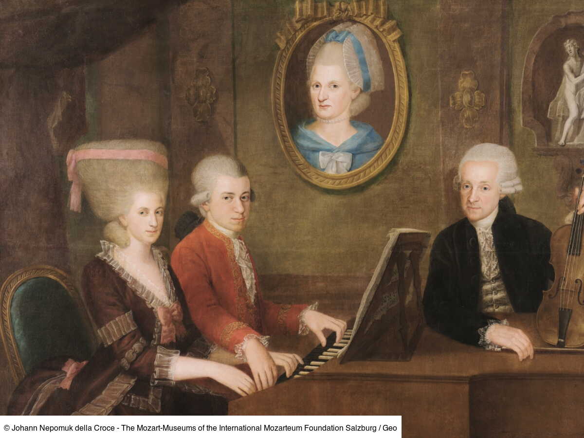 Un manuscrit inédit de Mozart retrouvé au département de la musique de ...