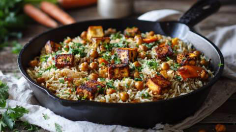 Paneer-Biryani: Weil mit Käse alles besser schmeckt