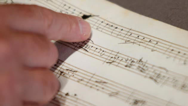 Neues Notenheft von Mozart wurde in Paris entdeckt