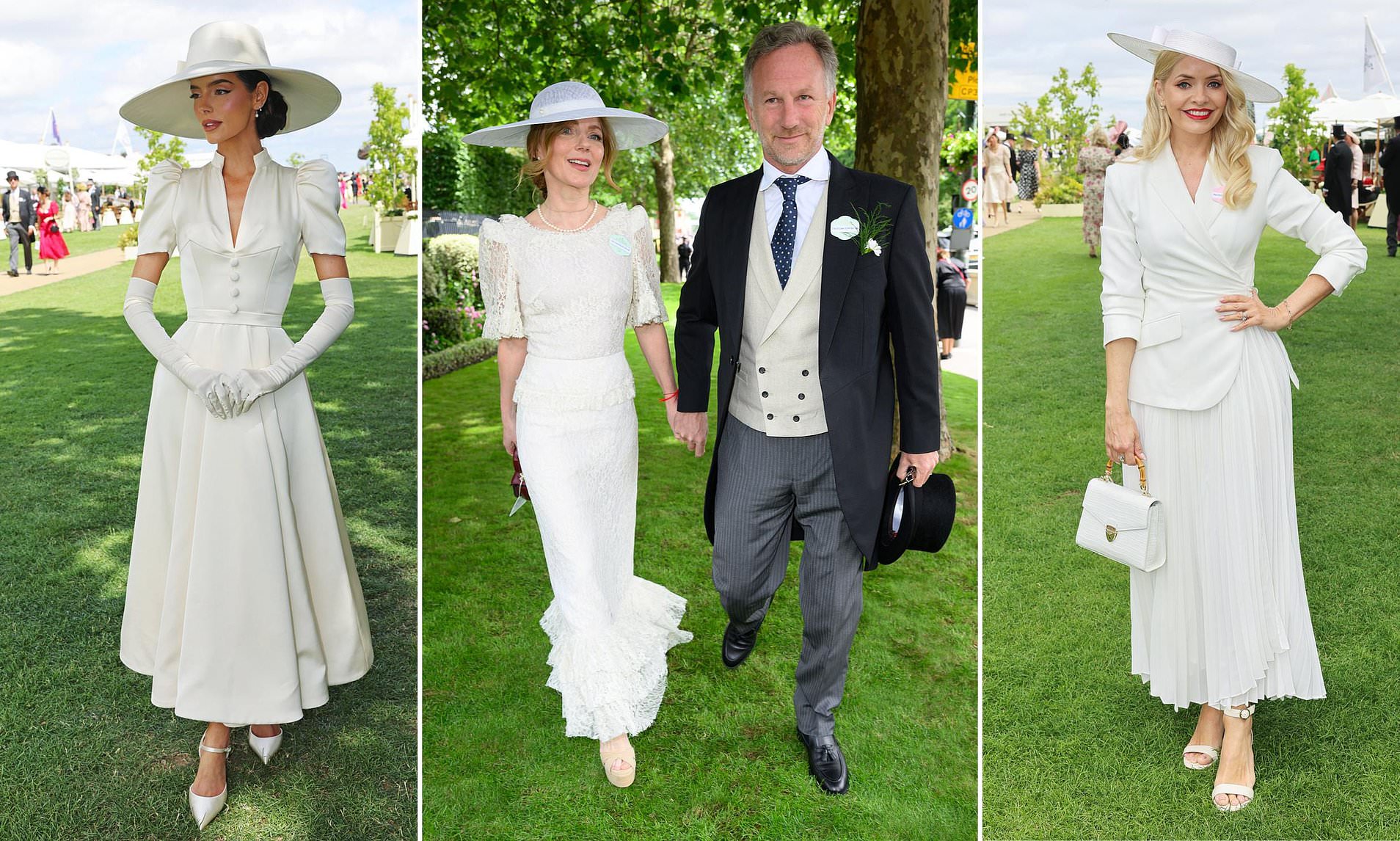 Don't they look loverly! Maura Higgins and Holly Willoughby channel My ...