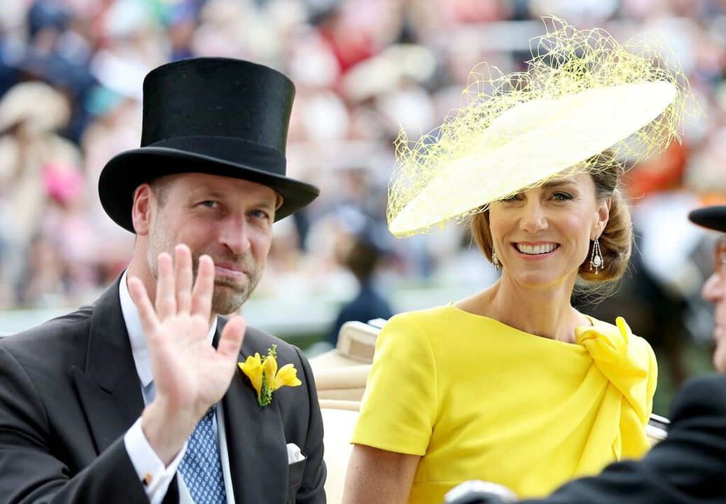 Prince William's laughing Royal Ascot reply
