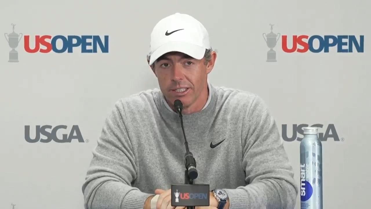 Reaction of Mcllroy and Aberg after Rd 1 of US Open