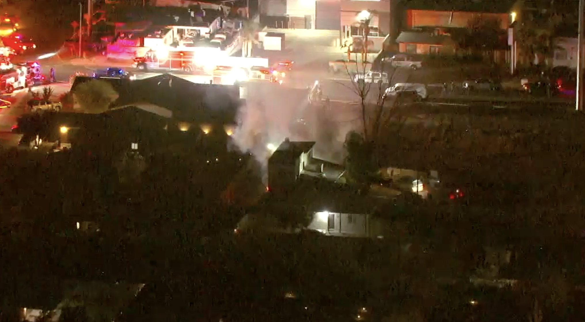 Man in custody after allegedly assaulting father, setting house on fire