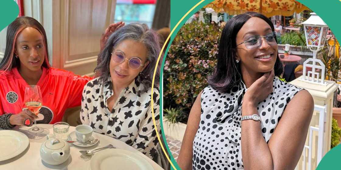 “I’m not Ghanaian”: Femi Otedola's wife Nana clears air on her true ...
