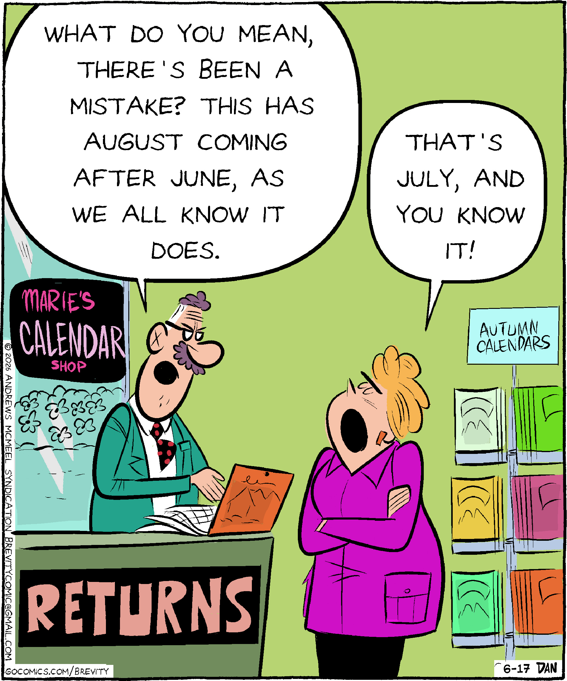Brevity by Dan Thompson
