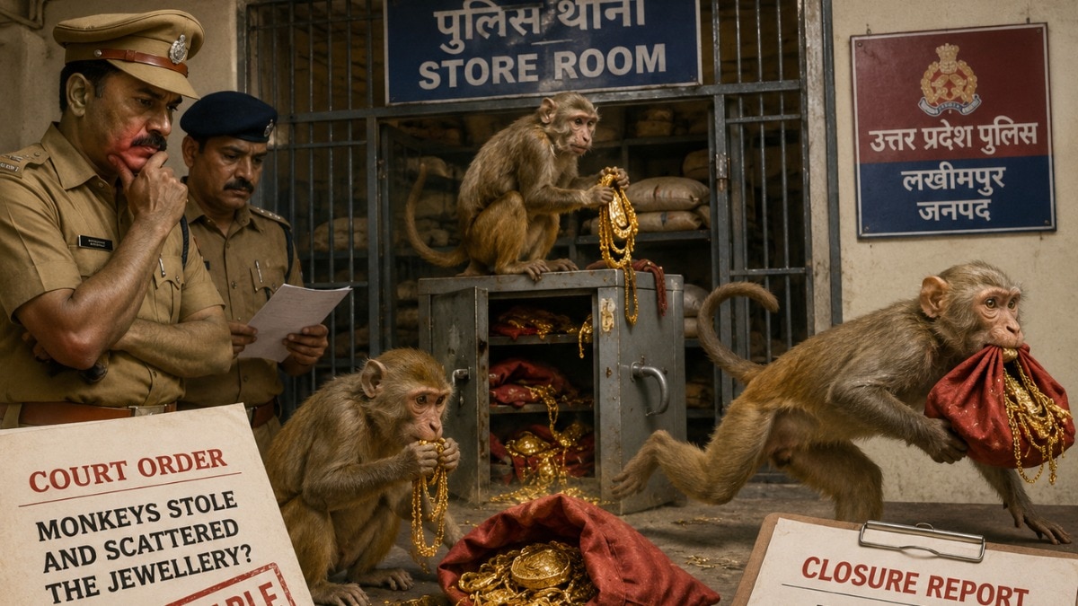 Cops blame monkeys for gold theft, close probe after storeroom in ...