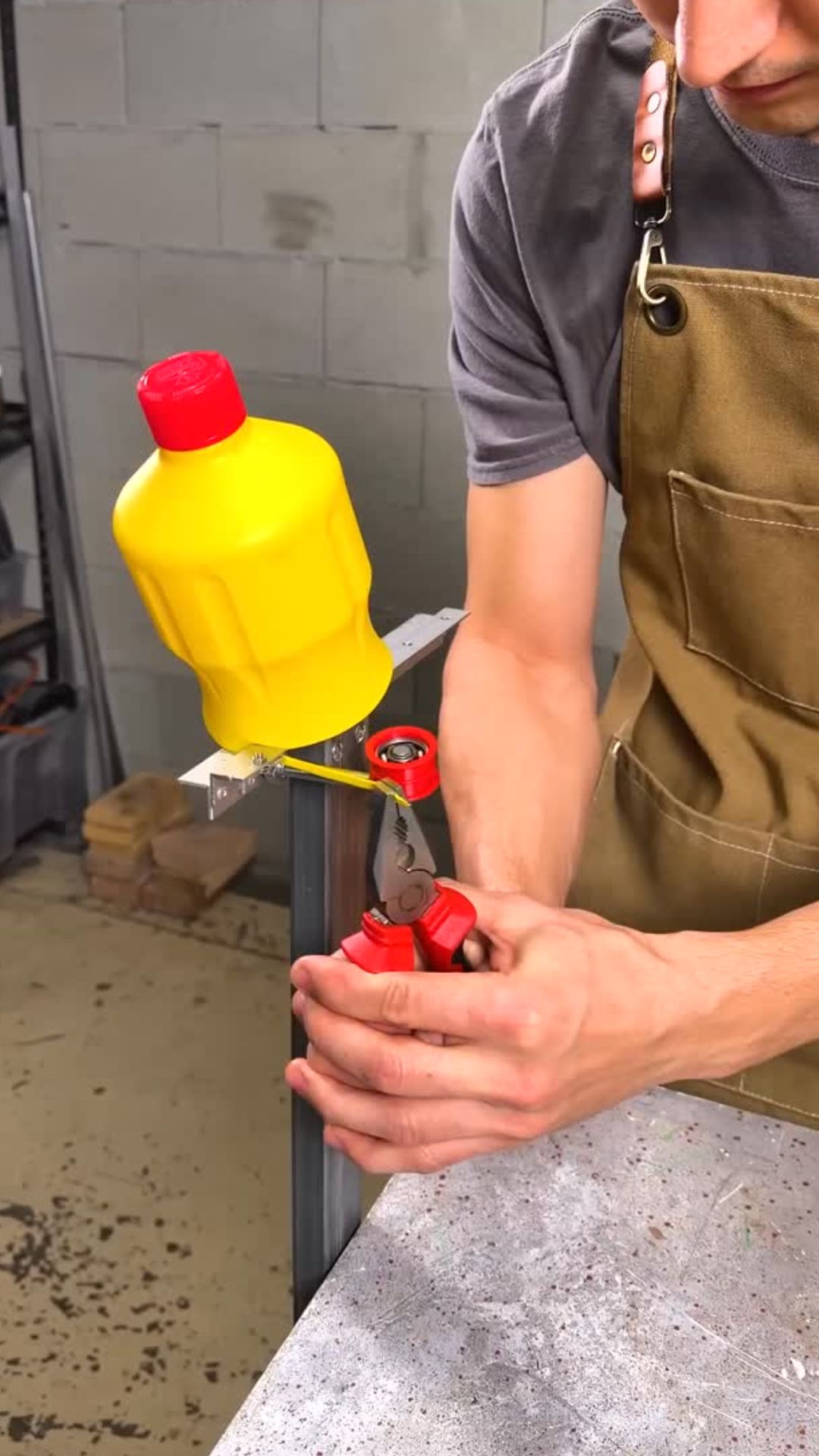 How I make 3D filament from a plastic bottle step by step