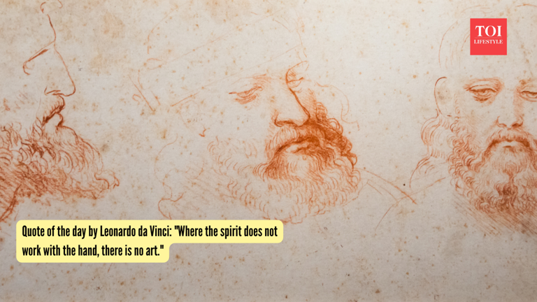 Quote of the day by Leonardo da Vinci: "Where the spirit does not work ...
