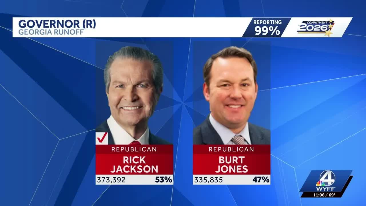 Georgia primary runoff election results live coverage