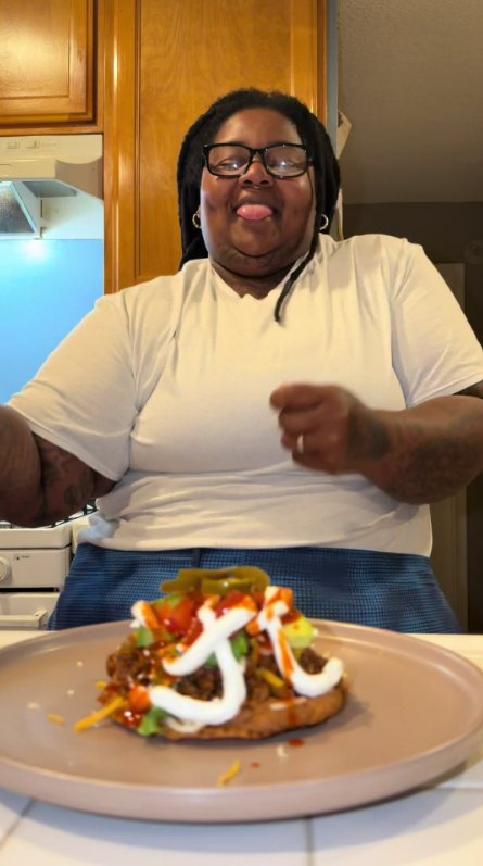 This tostada got better with every topping