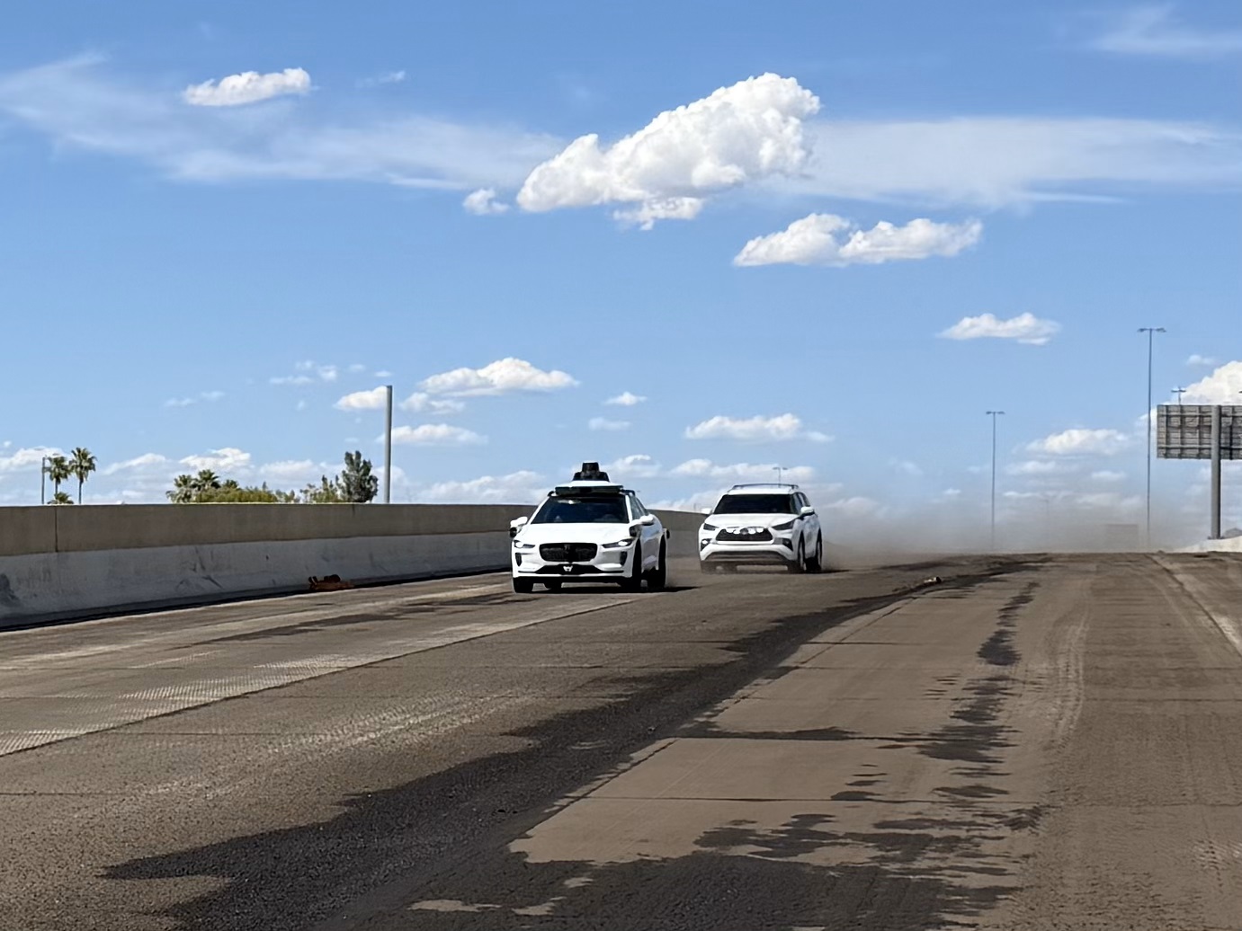 Waymo recalls thousands of vehicles after Phoenix highway construction ...