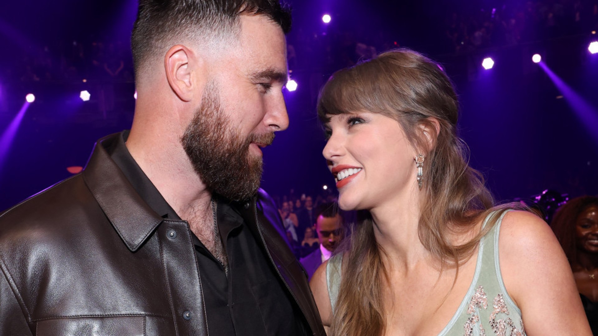 Travis Kelce 'stag night' rumours erupt as NFL star is seen on boys ...