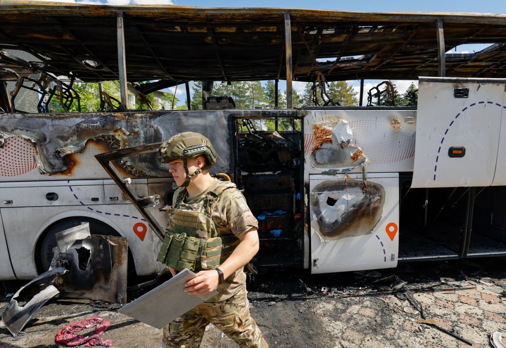 Drone strike on youth football team bus could drag Belarus into war
