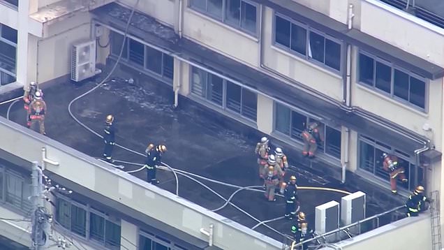 300 students rescued from Tokyo primary school fire