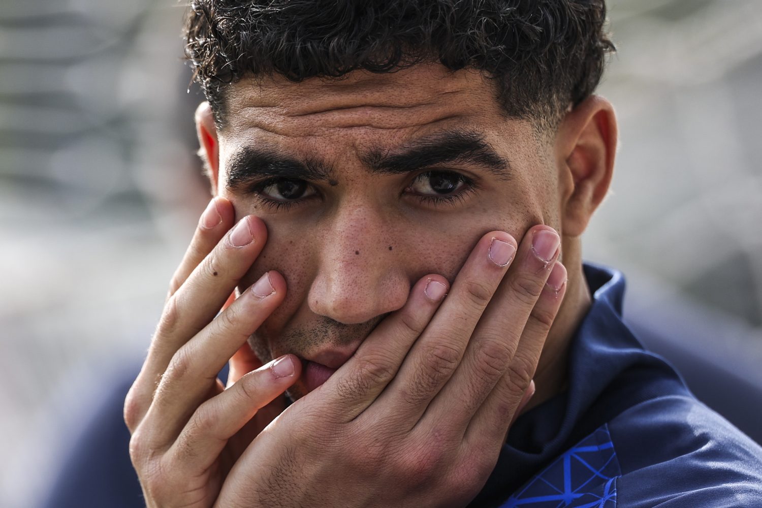 Hakimi’s trial confirmed, he reacted with sharp words
