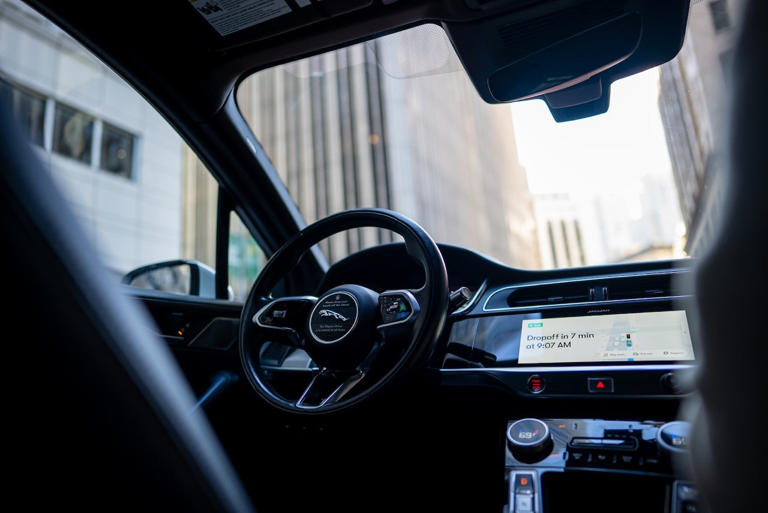 There’s one really surprising thing about going in a self-driving taxi